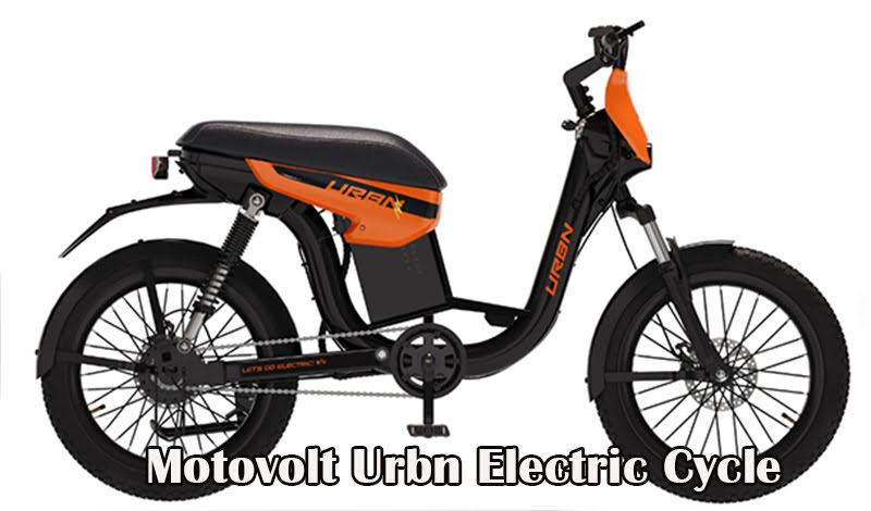 Motovolt Urbn Electric Cycle Launch with with Fast Charging and Long Distance Capability ...